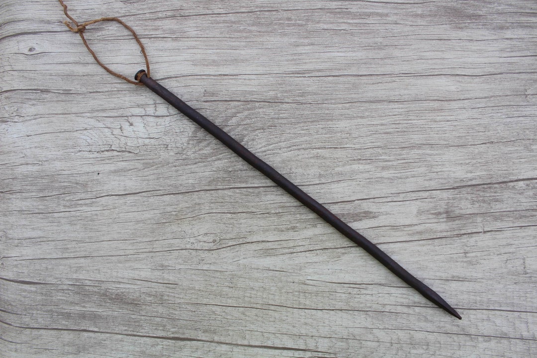 Rare Vtg Long Iron Marlin Spike Rope Knot Splicing Draw Bore Pin Old ...