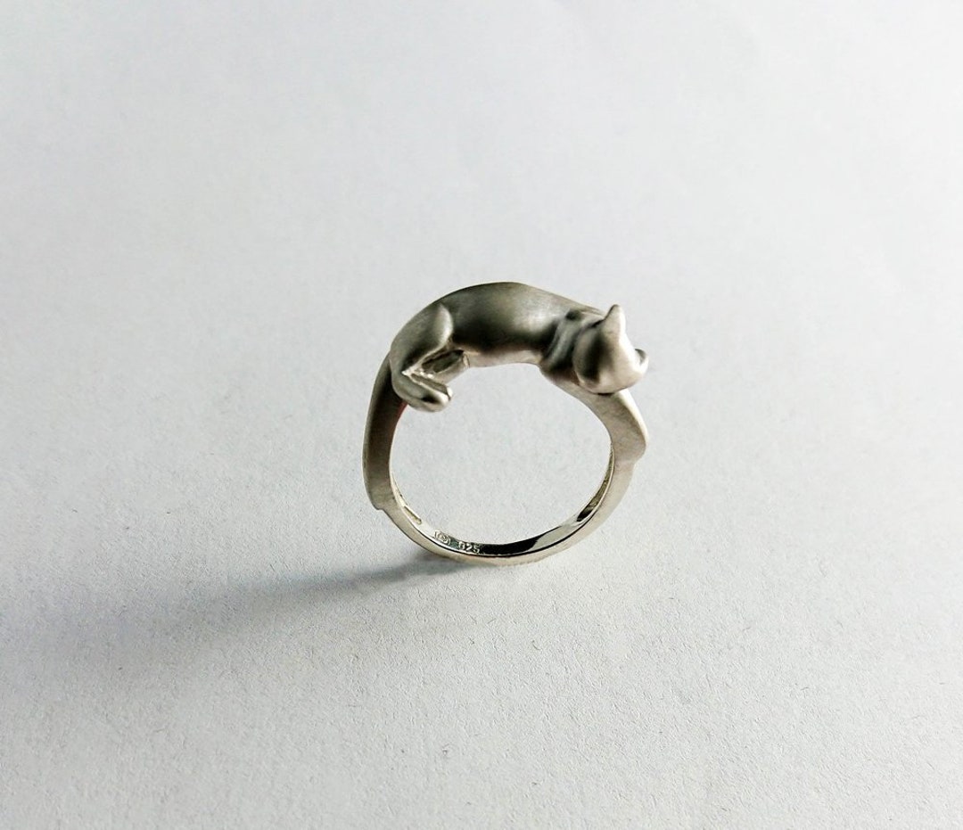 Cat Ring - Etsy
