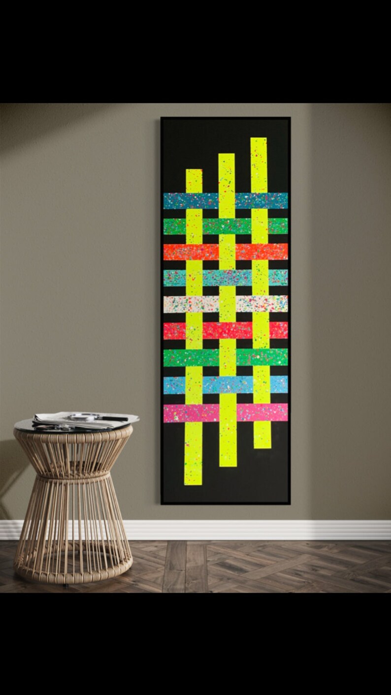 Abstract Acrylic Painting - Boundaries - Etsy