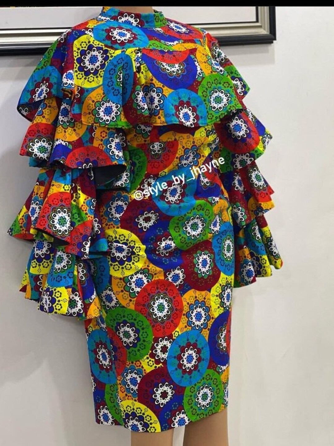 Short Ankara Dress,classy Ankara Outfit,ankara Short Gown,ankara Wears ...