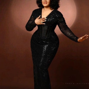 African Wears, Dinner Gown, Simple Lace Dress, African Classy Gown ...