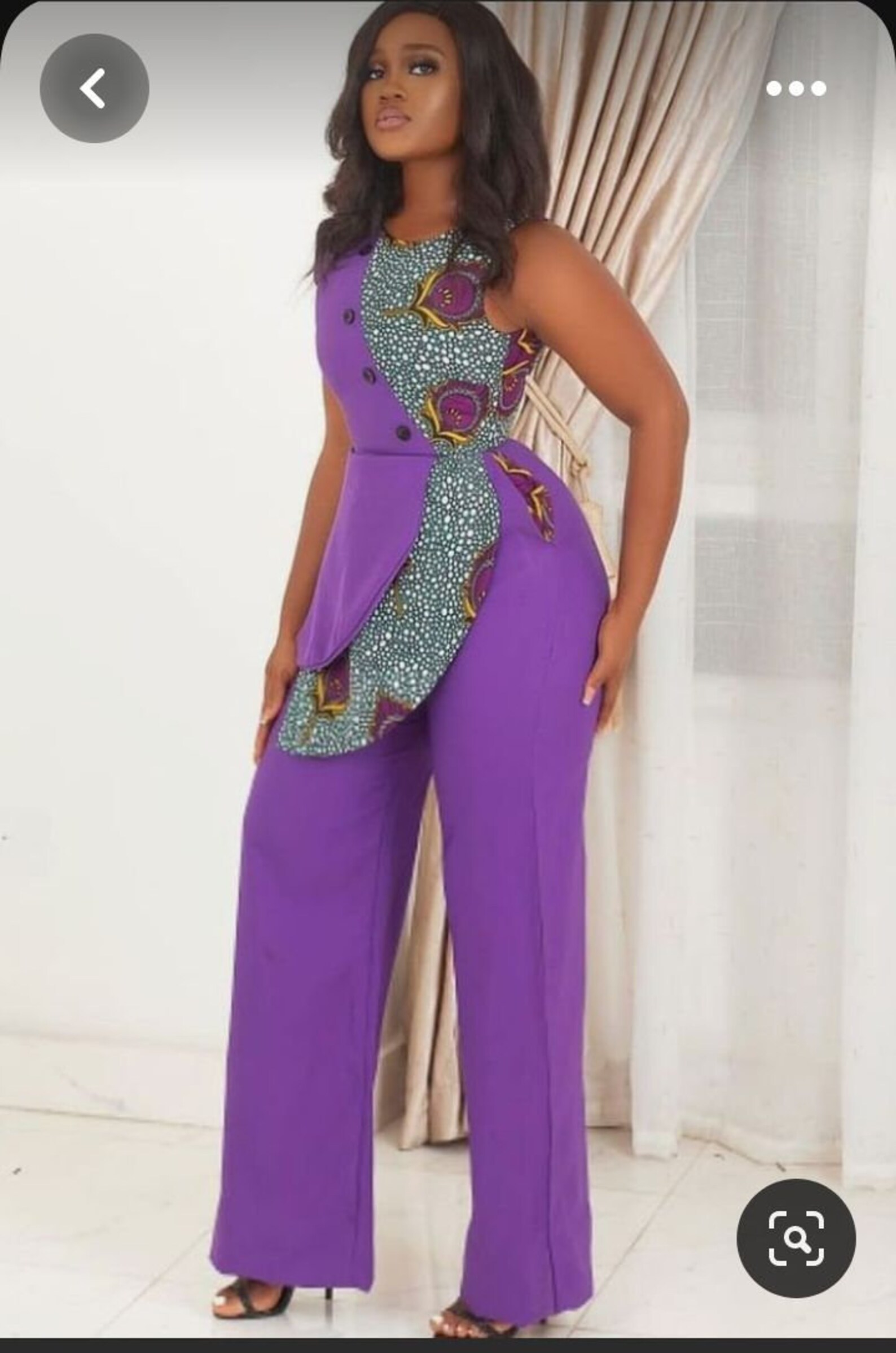 African Wear, Ankara Trouser, Ankara Simple Dress,ankara Simple Style ...