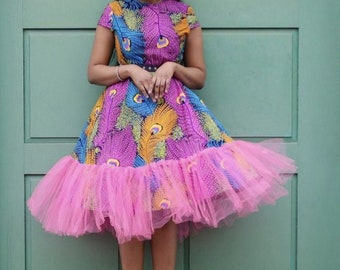 Short Ankara Dress,classy Ankara Outfit,ankara Short Gown,ankara Wears ...