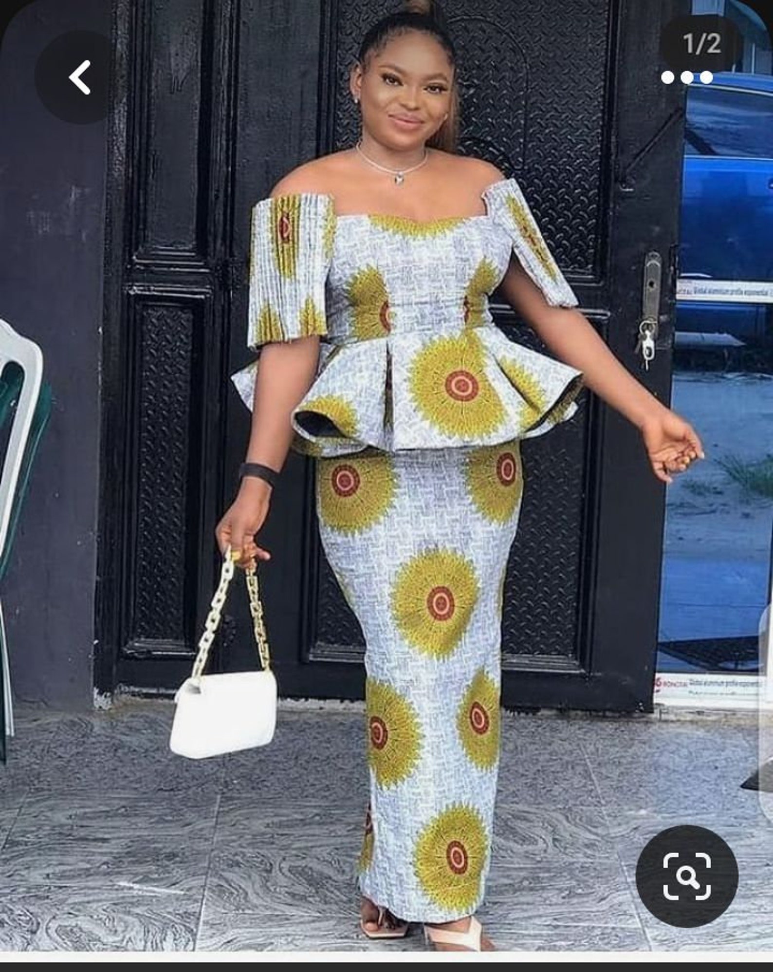 Ankara Fashion Wears,long Ankara Dress, Trending Ankara Dress,ankara ...