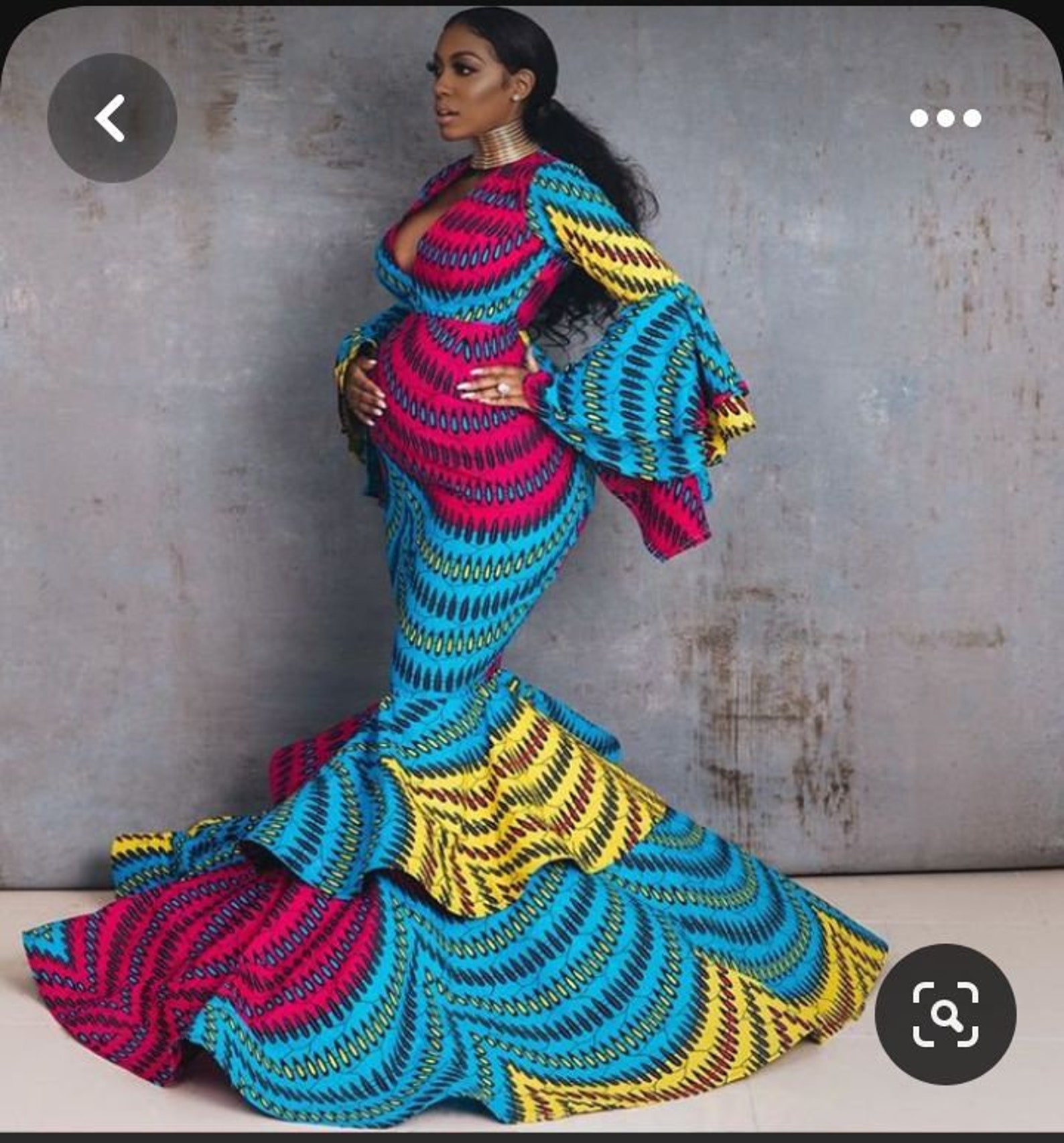 African Couple Wears,ankara for Preggy, Ankara Baby Shoot,trending Pre ...