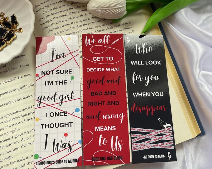 Good Girl's Guide to Murder Bookmarks - A Good Girl's Guide to Murder ...