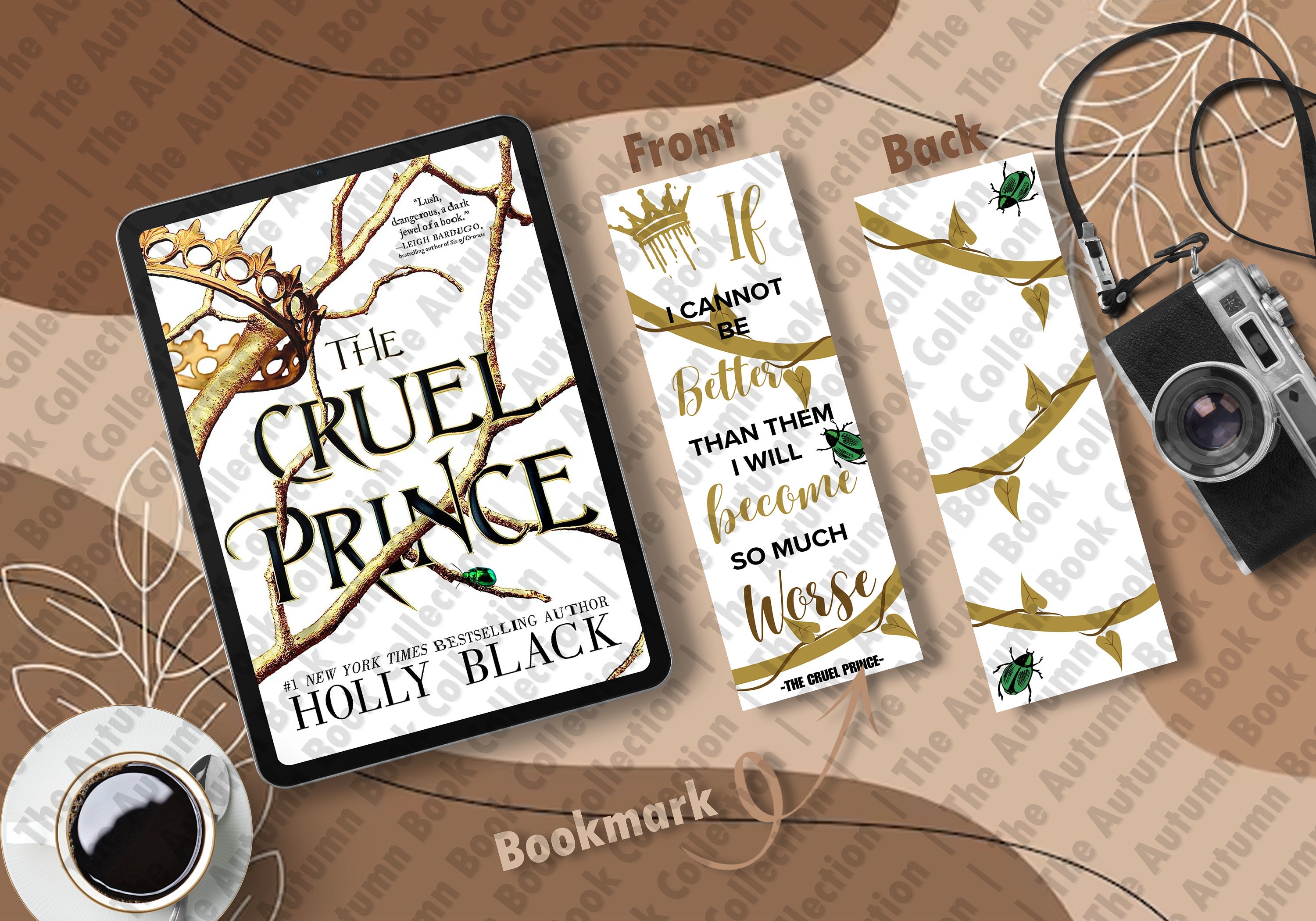 The Folk of the Air Series - the Cruel Prince Bookmarks | Holly Black ...