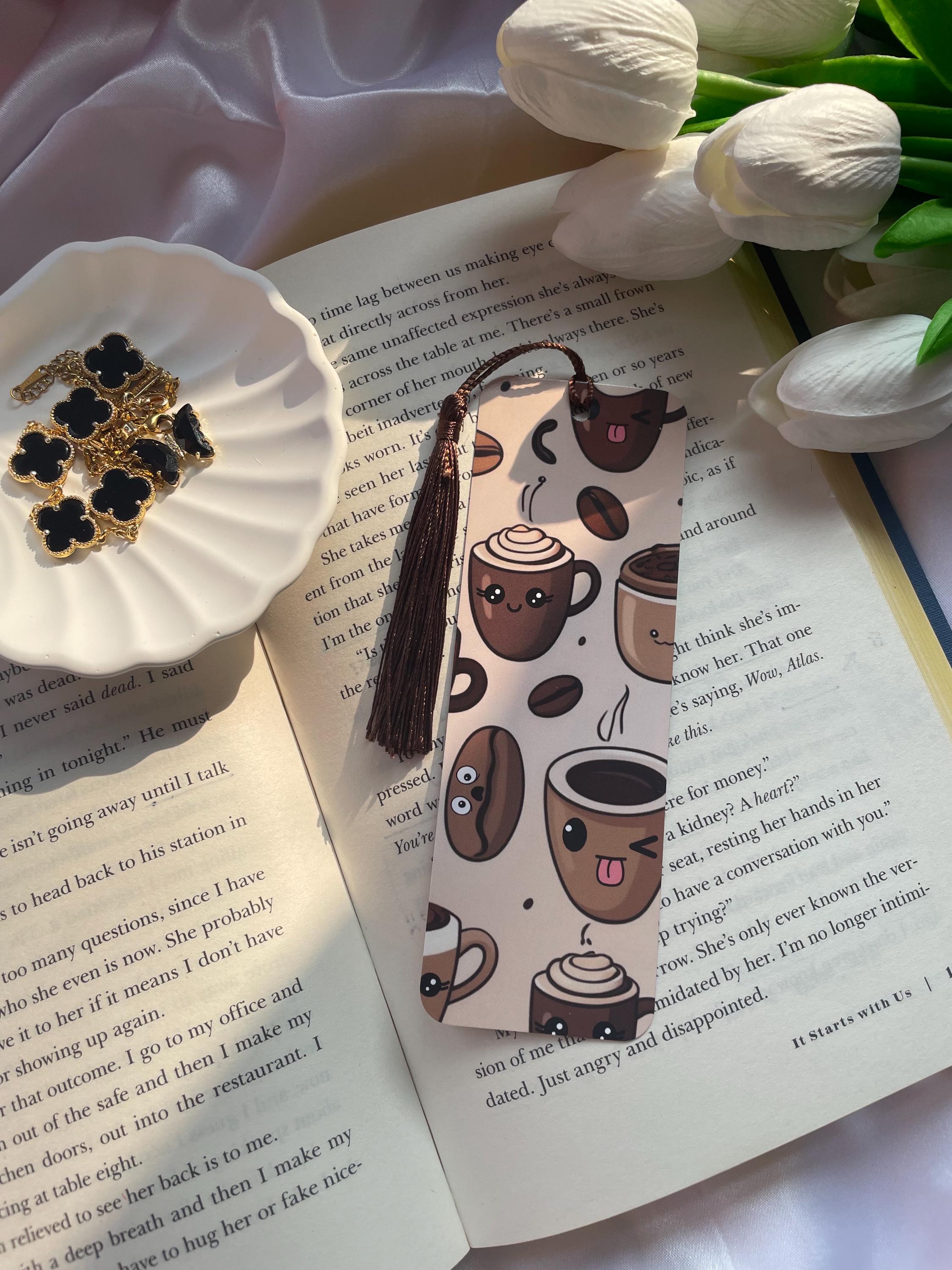 Coffee Bookmark - Coffee Lover | Cute Coffee Bookmark |cute Bookmark ...