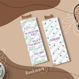 The Powerless Series Bookmarks - Powerless Bookmark | Powerful Bookmark ...