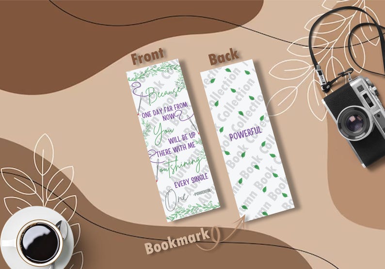The Powerless Series Bookmarks - Powerless Bookmark | Powerful Bookmark ...