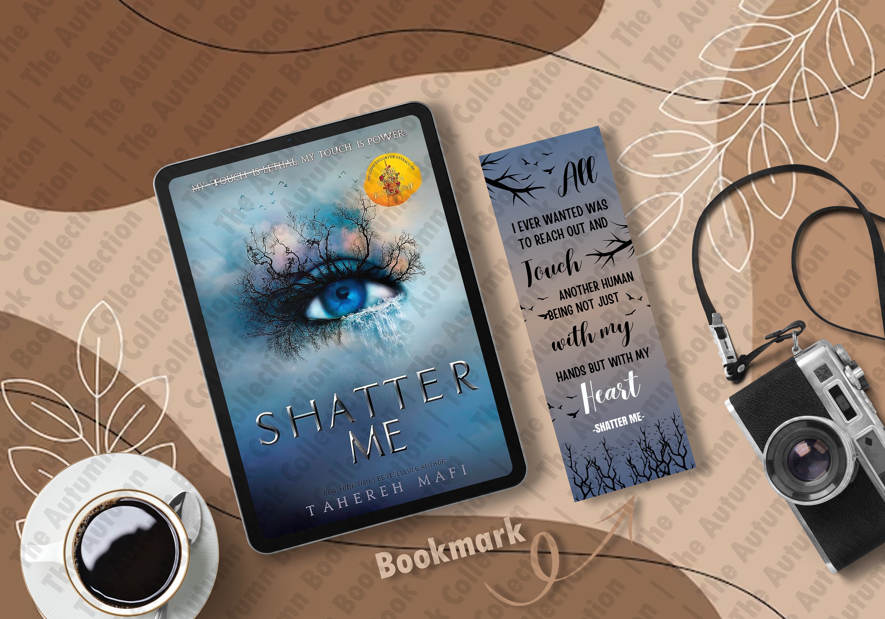 Shatter Me Series Bookmarks Shatter Me Ignite Me Tahereh - Etsy UK