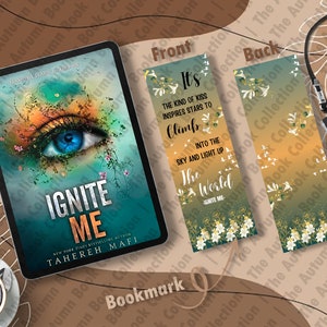 Shatter Me Series Bookmarks - Shatter Me | Ignite Me | Tahereh Mafi ...