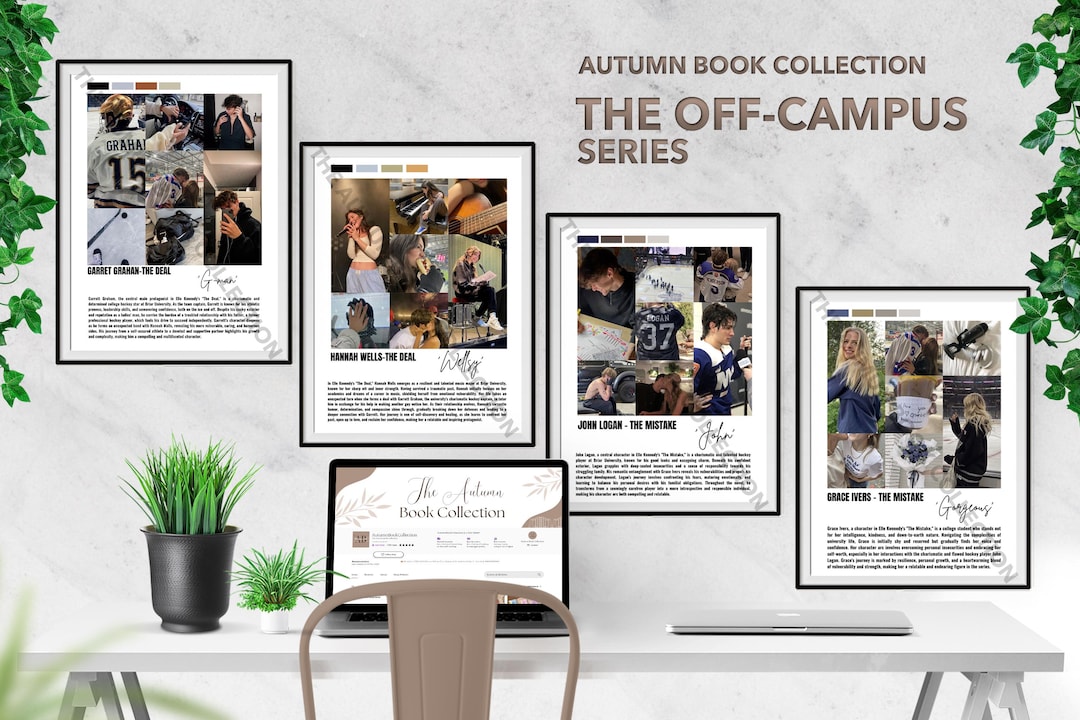 The off Campus Series Posters - the Deal | the Mistake | the Score ...