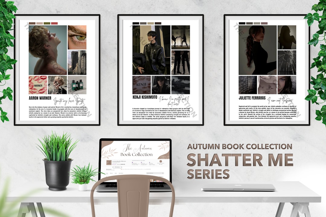 Shatter Me Series Posters - Aaron Warner Poster | Kenji Kishimoto ...