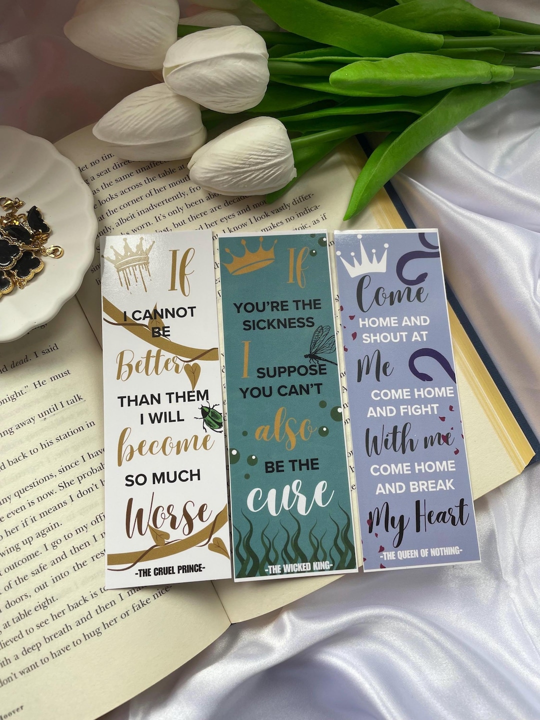 The Folk of the Air Series - the Cruel Prince Bookmarks | Holly Black ...
