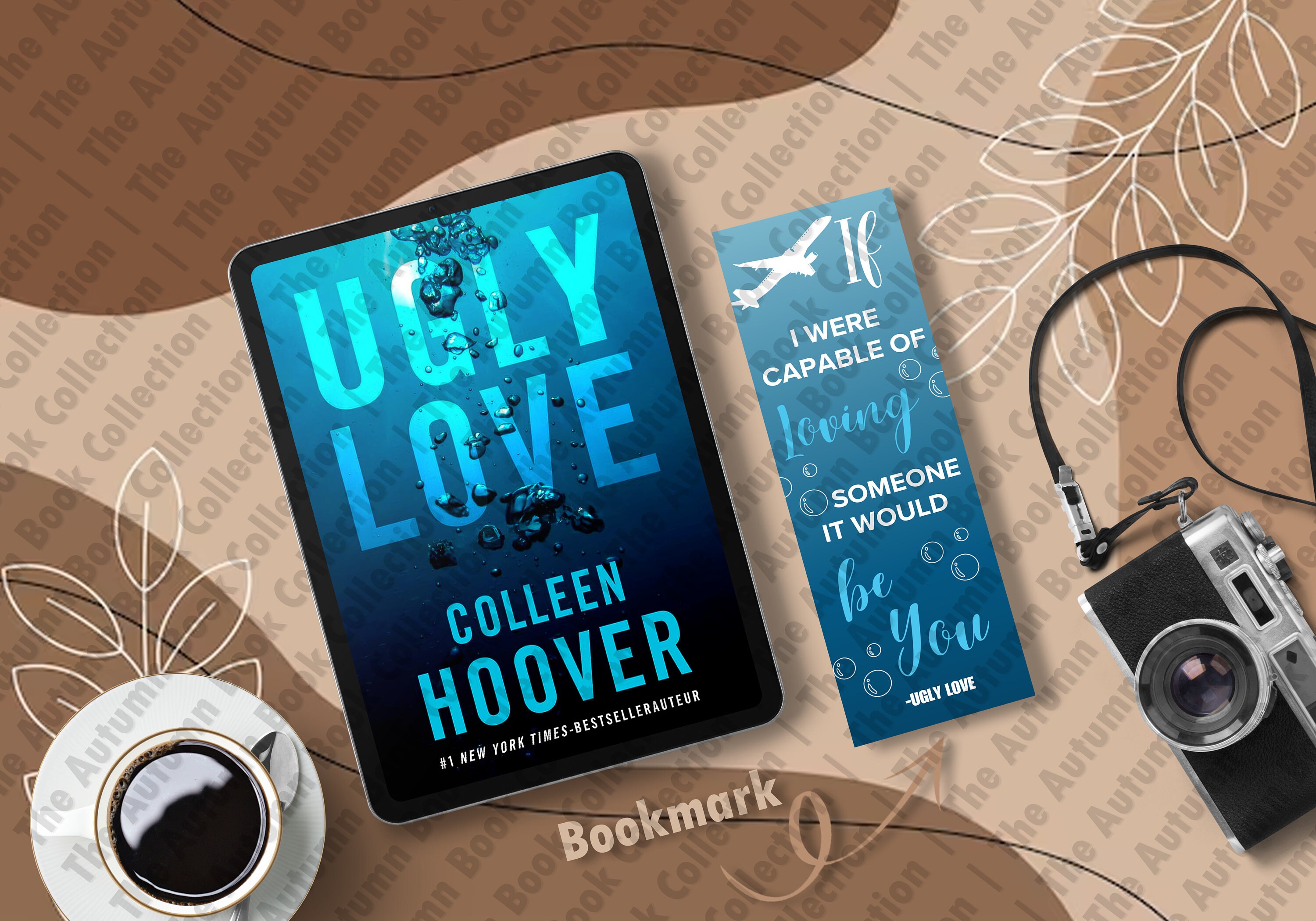 Ugly Love Bookmarks Colleen Hoover Bookmark Booktok - Etsy