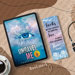 Shatter Me Series Bookmarks Shatter Me Ignite Me Tahereh - Etsy UK