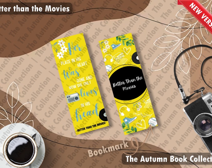 Better Than the Movies Inspired Bookmark, Handmade Bookmark - Etsy