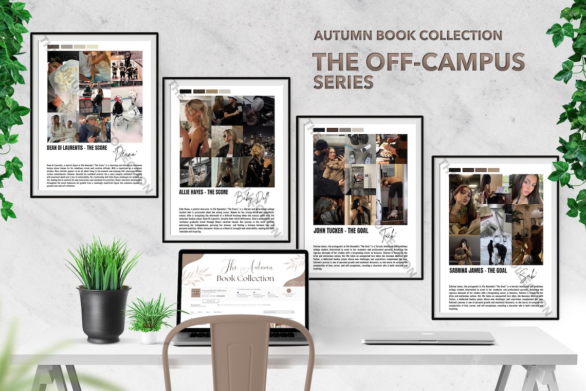 The off Campus Series Posters - the Deal | the Mistake | the Score ...