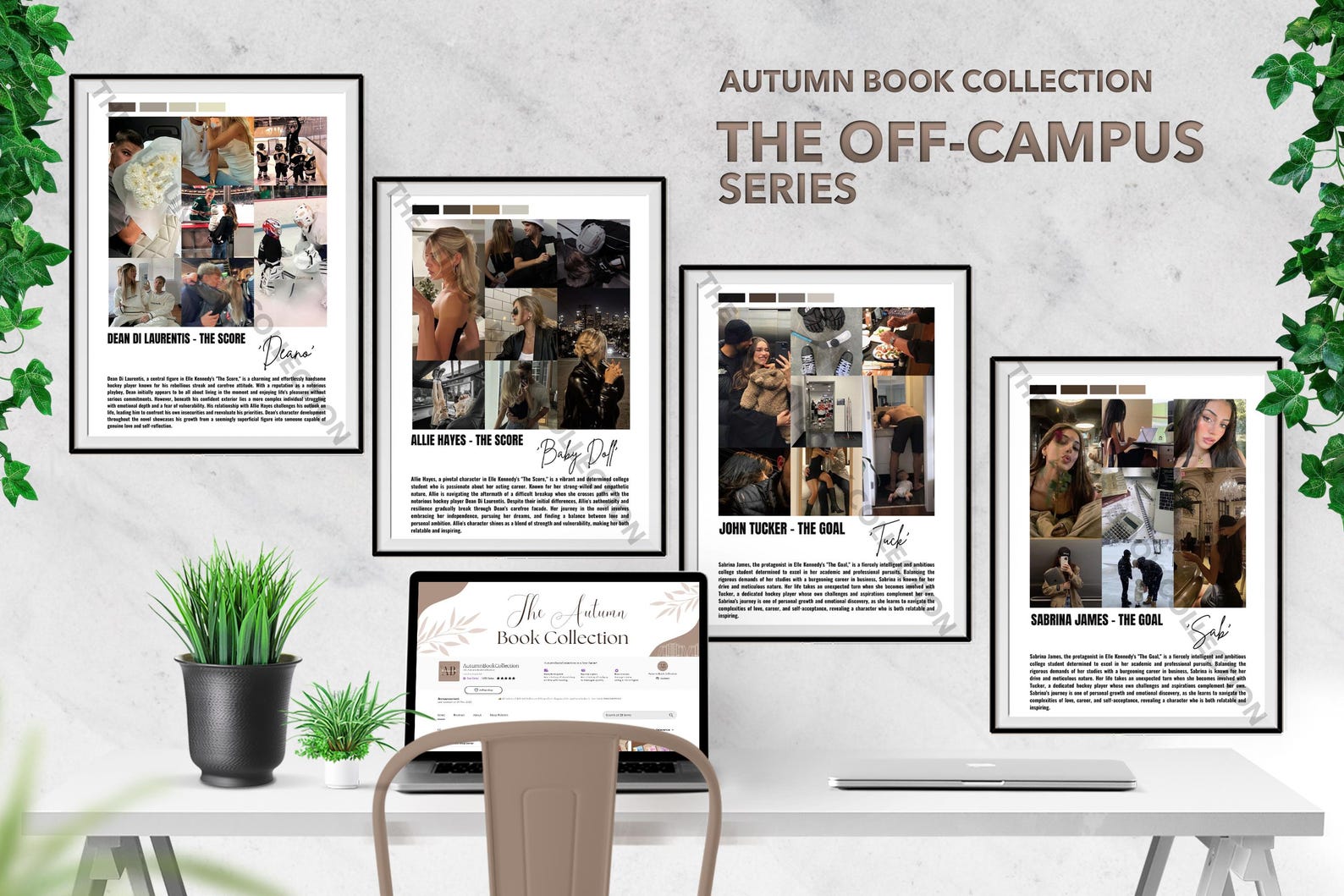 The off Campus Series Posters - the Deal | the Mistake | the Score ...