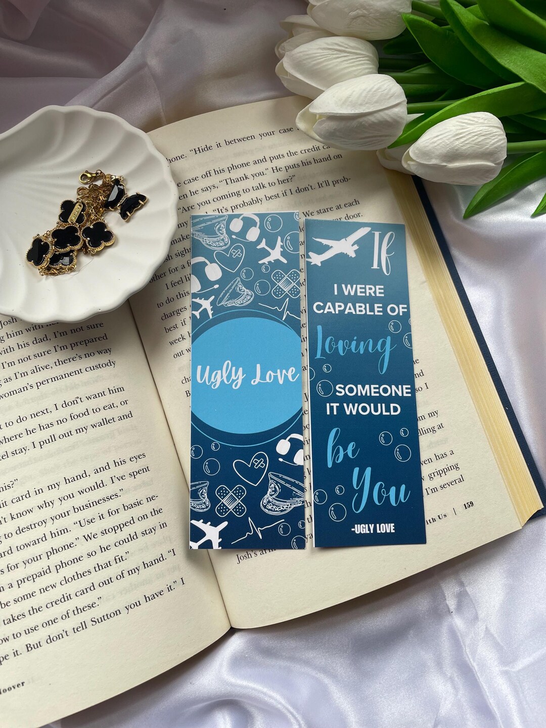 Ugly Love Bookmarks - Colleen Hoover Bookmark | Booktok | Booktok ...