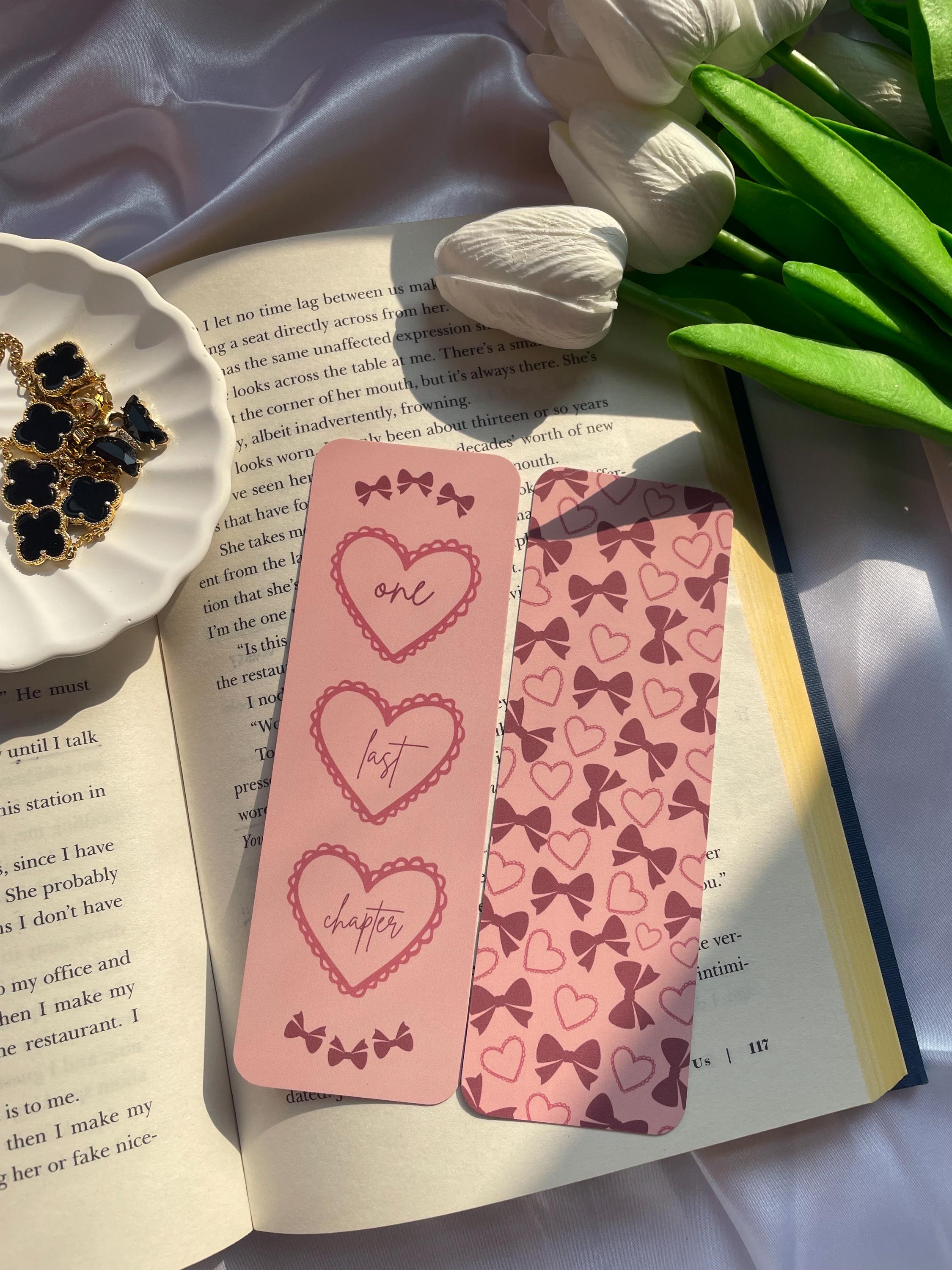Coquette Bows Bookmark - One Last Chapter Bookmark Pink Coquette ...