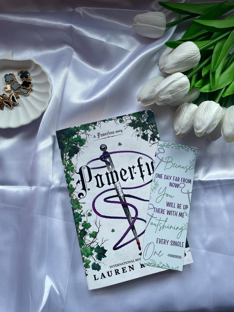 The Powerless Series Bookmarks - Powerless Bookmark | Powerful Bookmark ...