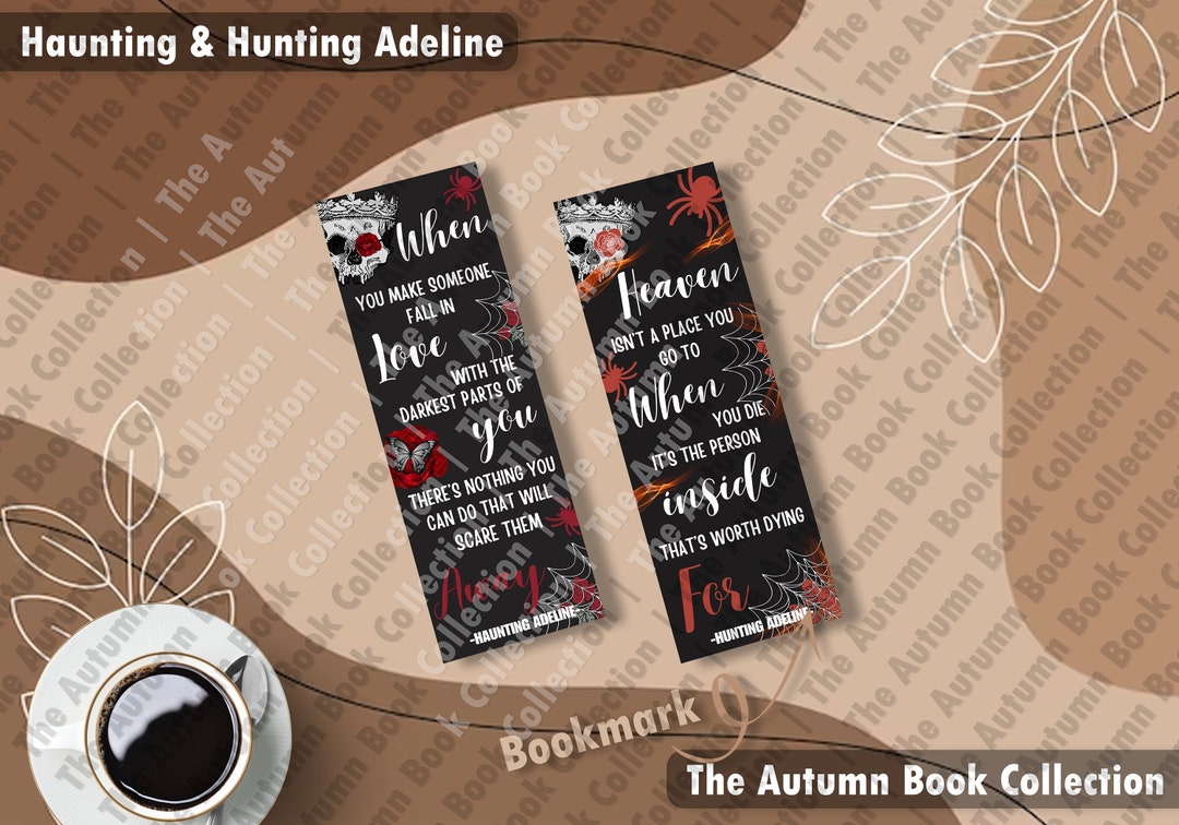 Haunting and Hunting Adeline Bookmarks Haunting Adeline Bookmark ...