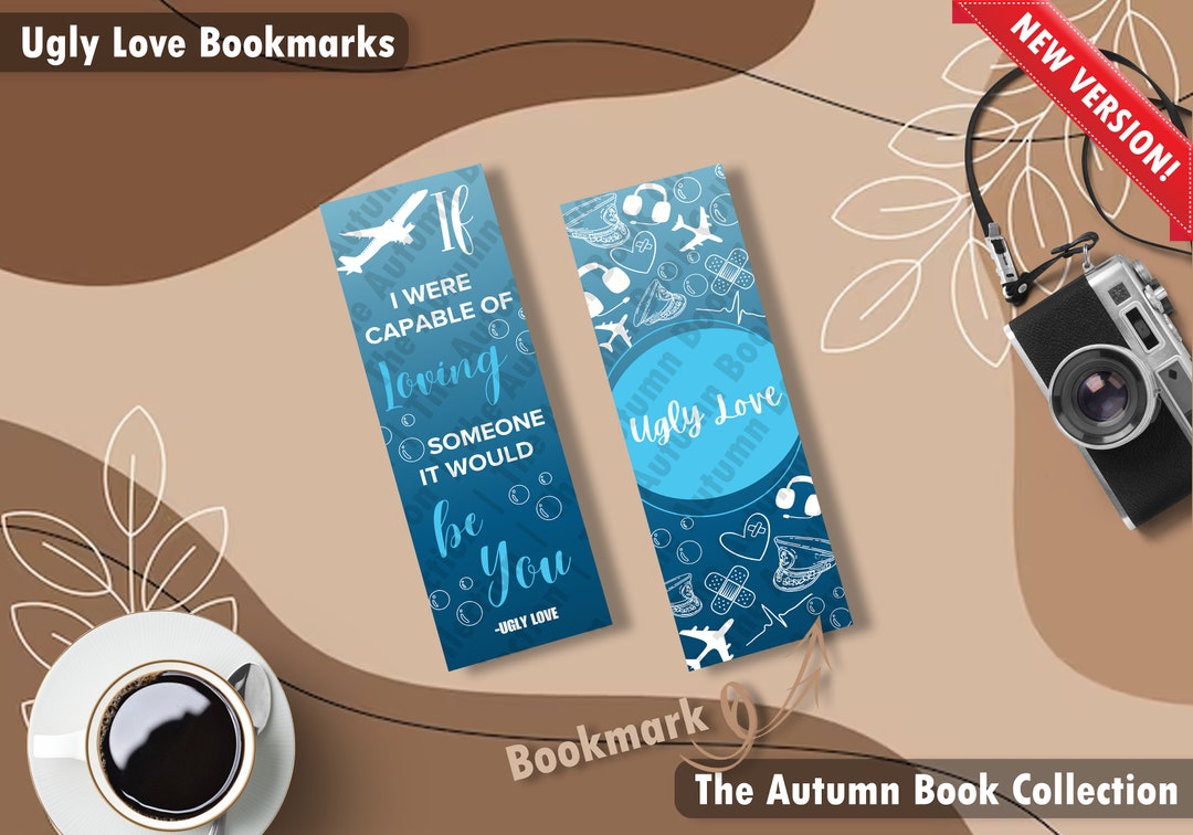Ugly Love Bookmarks Colleen Hoover Bookmark Booktok Booktok Bookmark ...