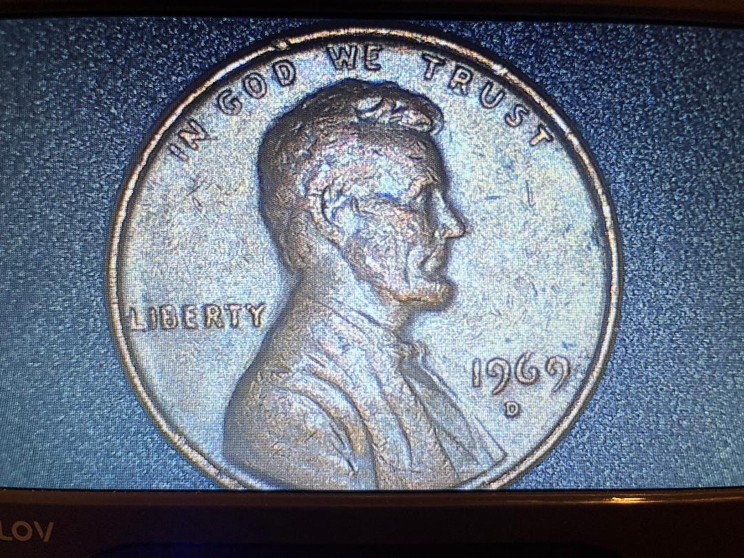 1969 D Penny "no Fg" Error! Very Collectable! - Etsy