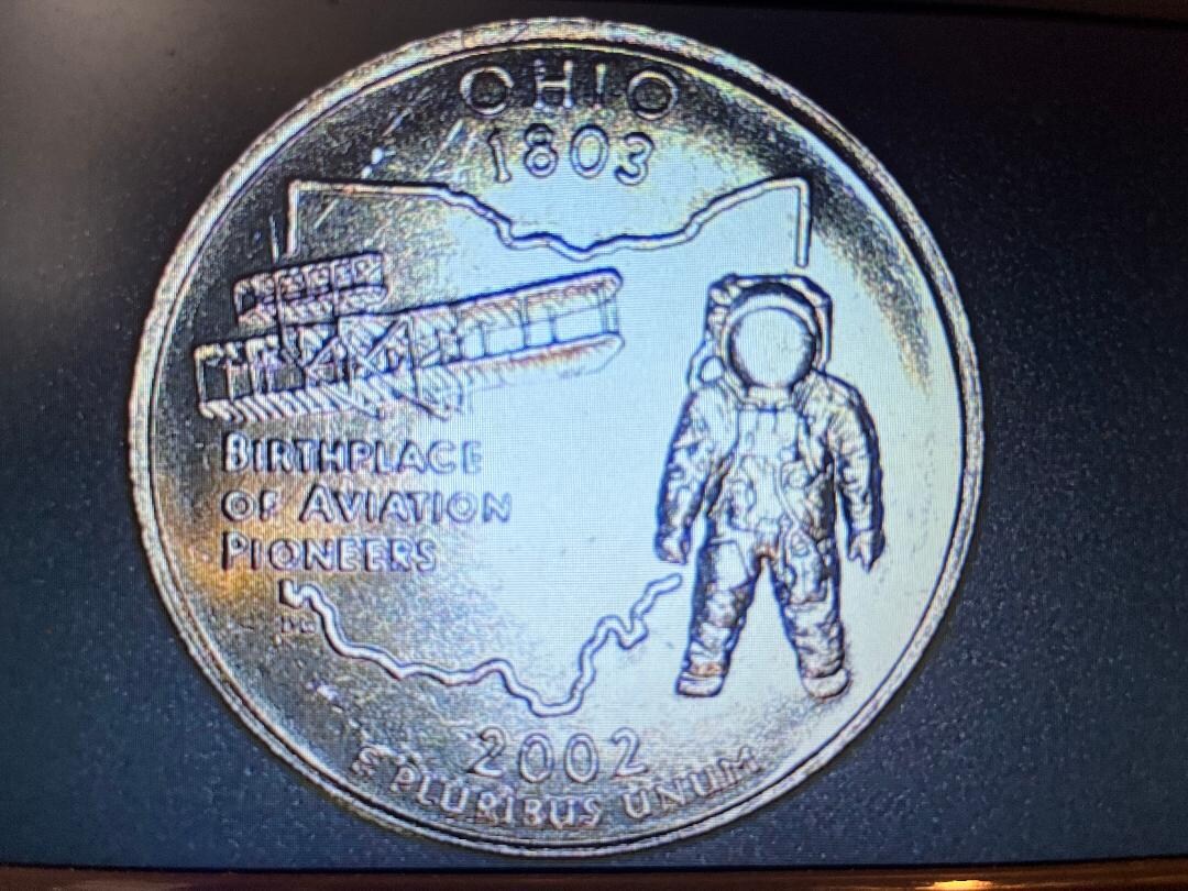 Ohio Quarter 2002. Collectable. Great Condition. - Etsy