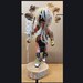 Black Ogre Warrior Wood Carved Hand Painted Hopi Katsina Doll (16" + 2 ...