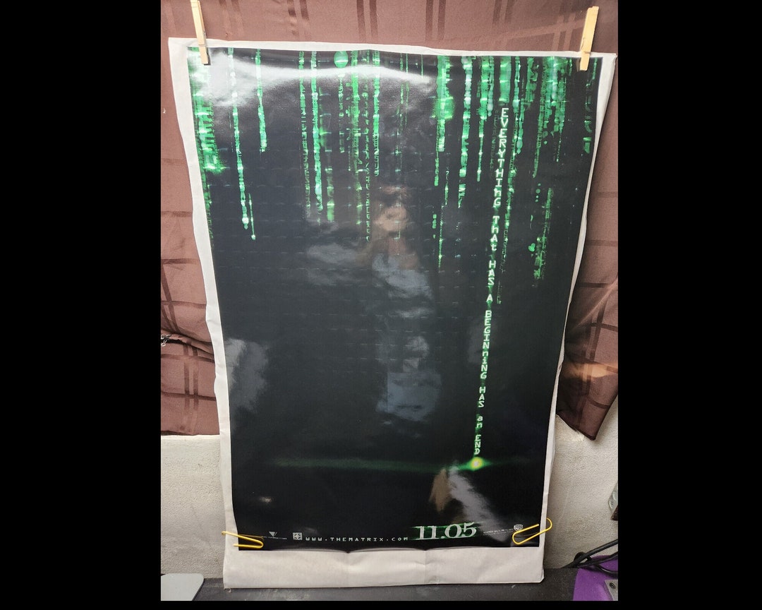 The Matrix Revolutions, Prismatic Holofoil Teaser Theater Poster 27 X ...