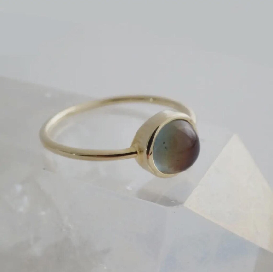 Gold - Mood Ring - Etsy