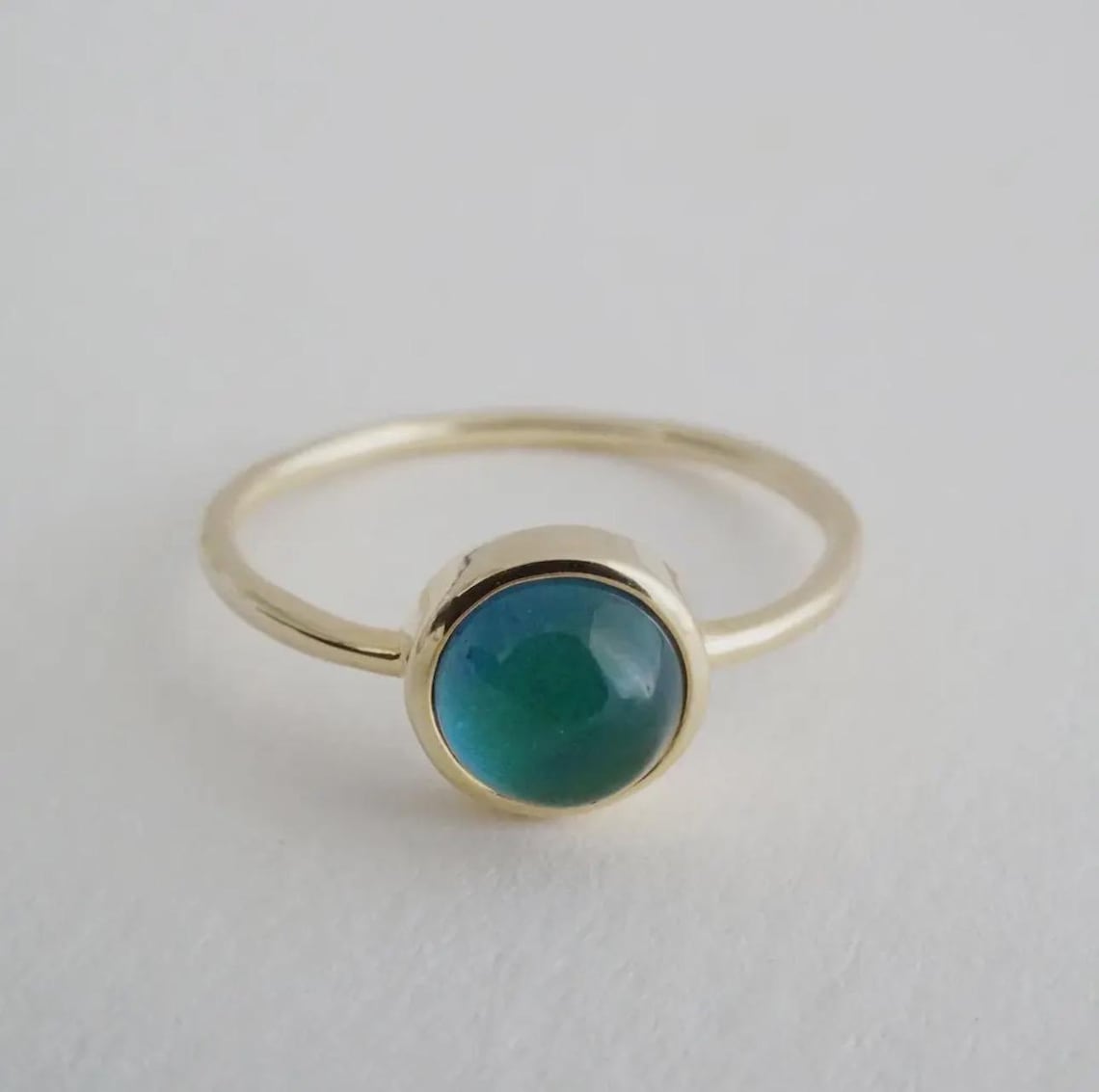 Gold - Mood Ring - Etsy