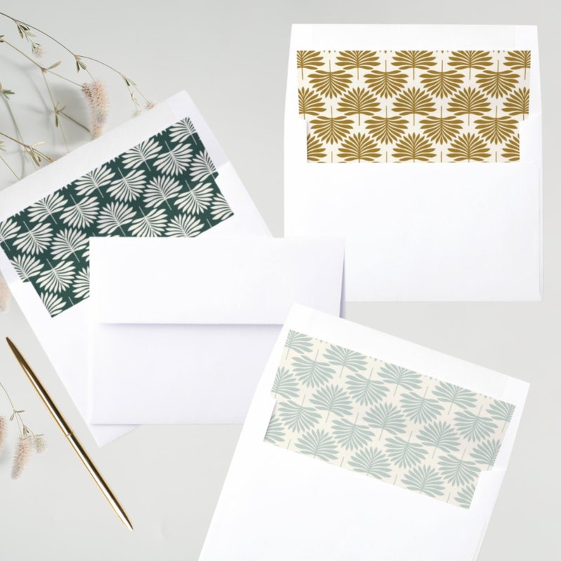 Custom Envelope Liners - Etsy