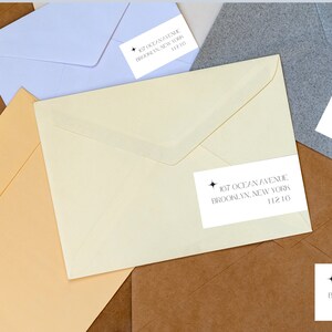 Wrap Around Address Label, Customize Address Label, Wrap Around Return ...