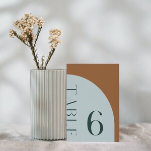 Customizable Wedding Table Numbers, Custom Table Numbers, Art Deco ...
