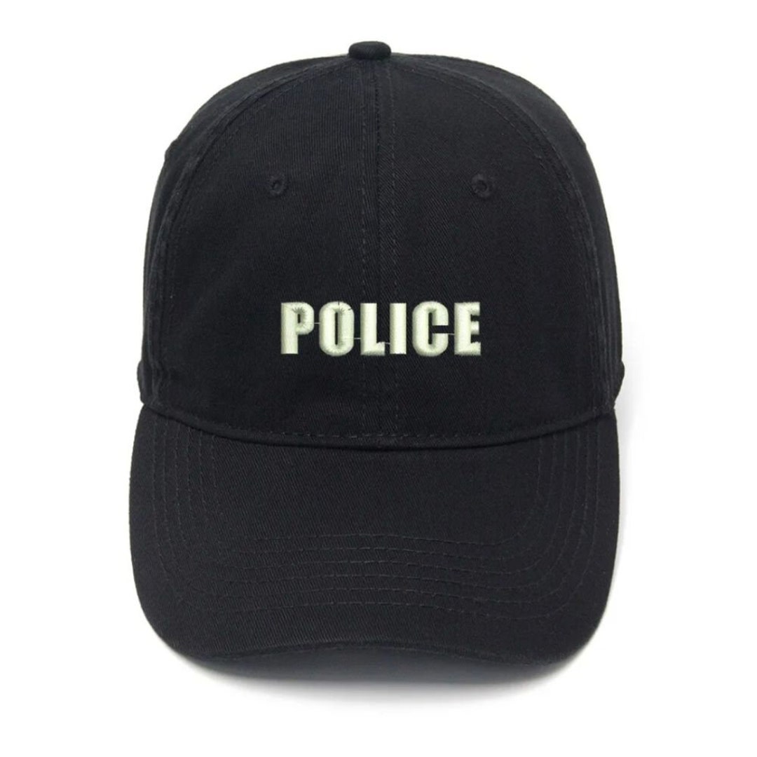 Men's Baseball Caps Police Officer Embroidered Dad Hat Embroidery - Etsy