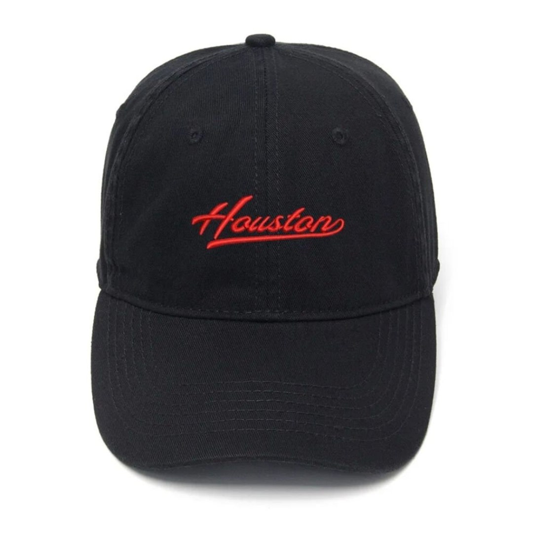 Houston Embroidered Hat: Urban Flair, Hometown Pride, Comfortable Fit ...