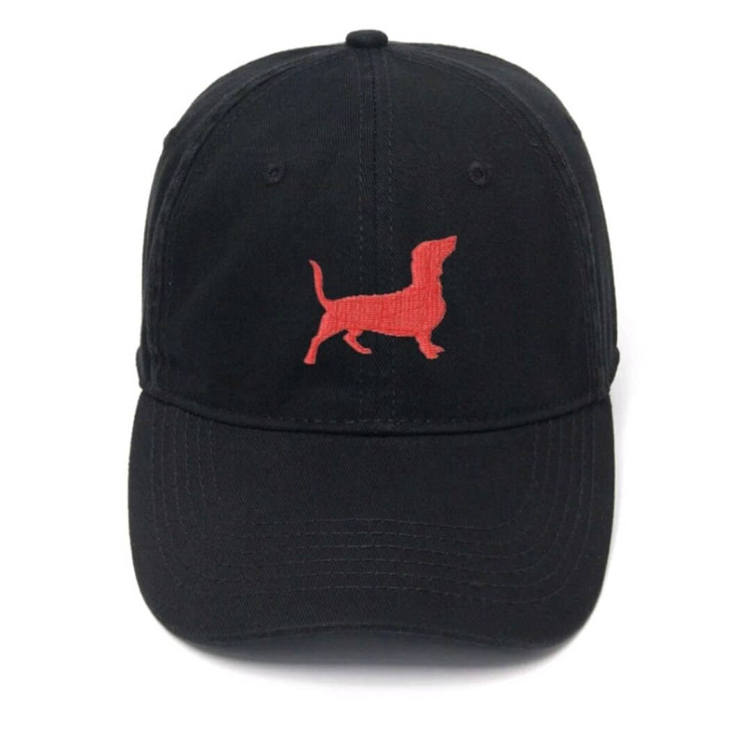 Dachshund Embroidery: Stylish Hook and Loop Hat for Dog Lovers Unveiled ...