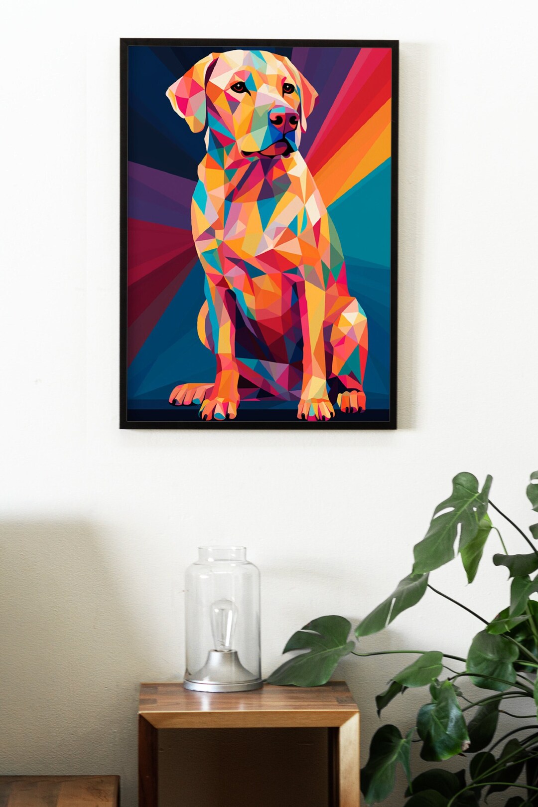 Labrador Retriever Pop Art, Labrador Retriever Digital Art, Labrador ...