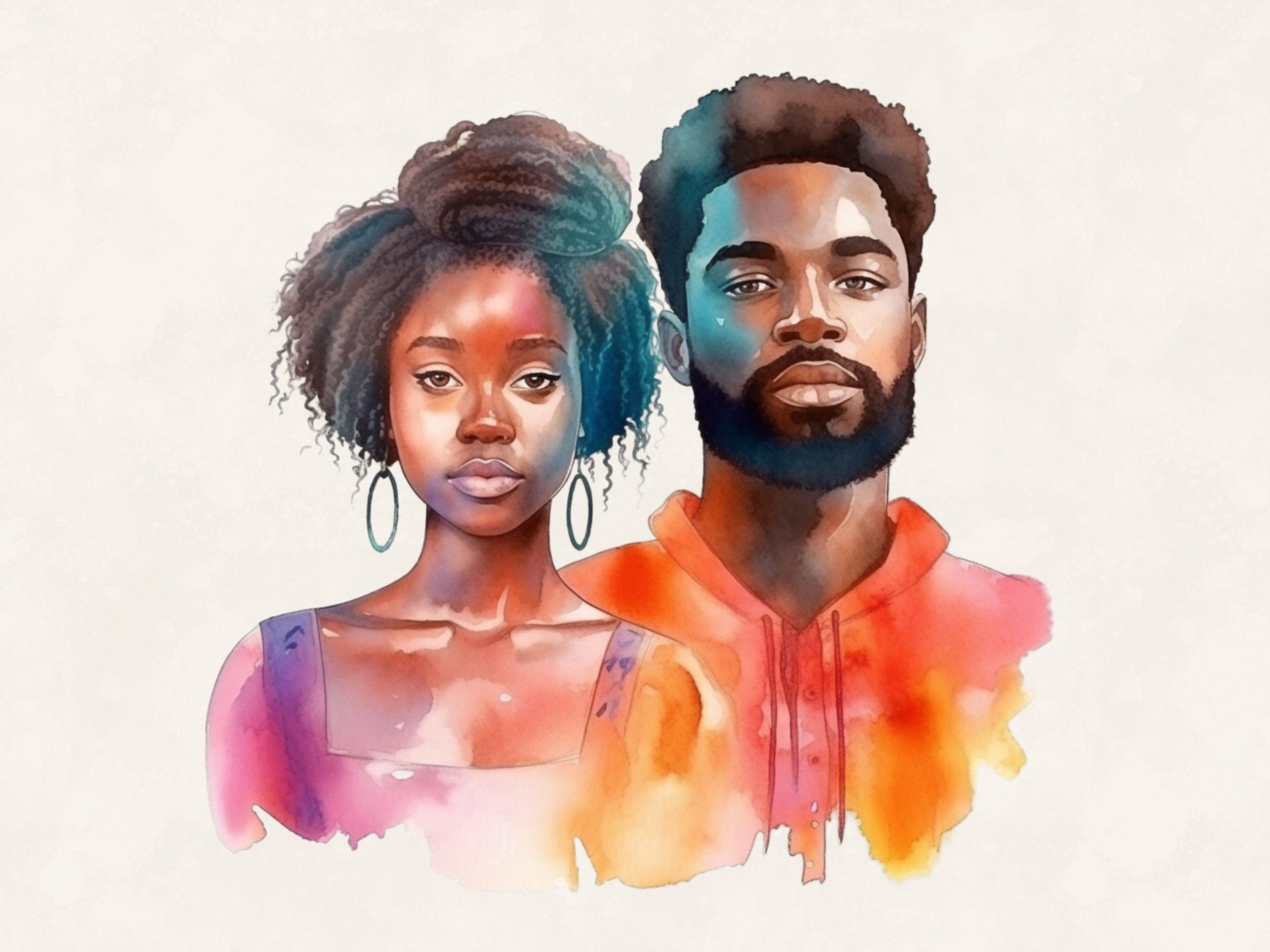 Juneteenth Print Art Illustration Commercial Use Black Figures - Etsy