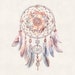 Boho Dream Catcher Clipart Bundle Commercial Use Watercolor Boho ...