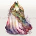 Magic Cape Print Art Magic Cape Illustration Commercial Use Watercolor ...