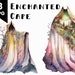 Magic Cape Print Art Magic Cape Illustration Commercial Use Watercolor ...