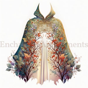 Magic Cape Print Art Magic Cape Illustration Commercial Use Watercolor ...