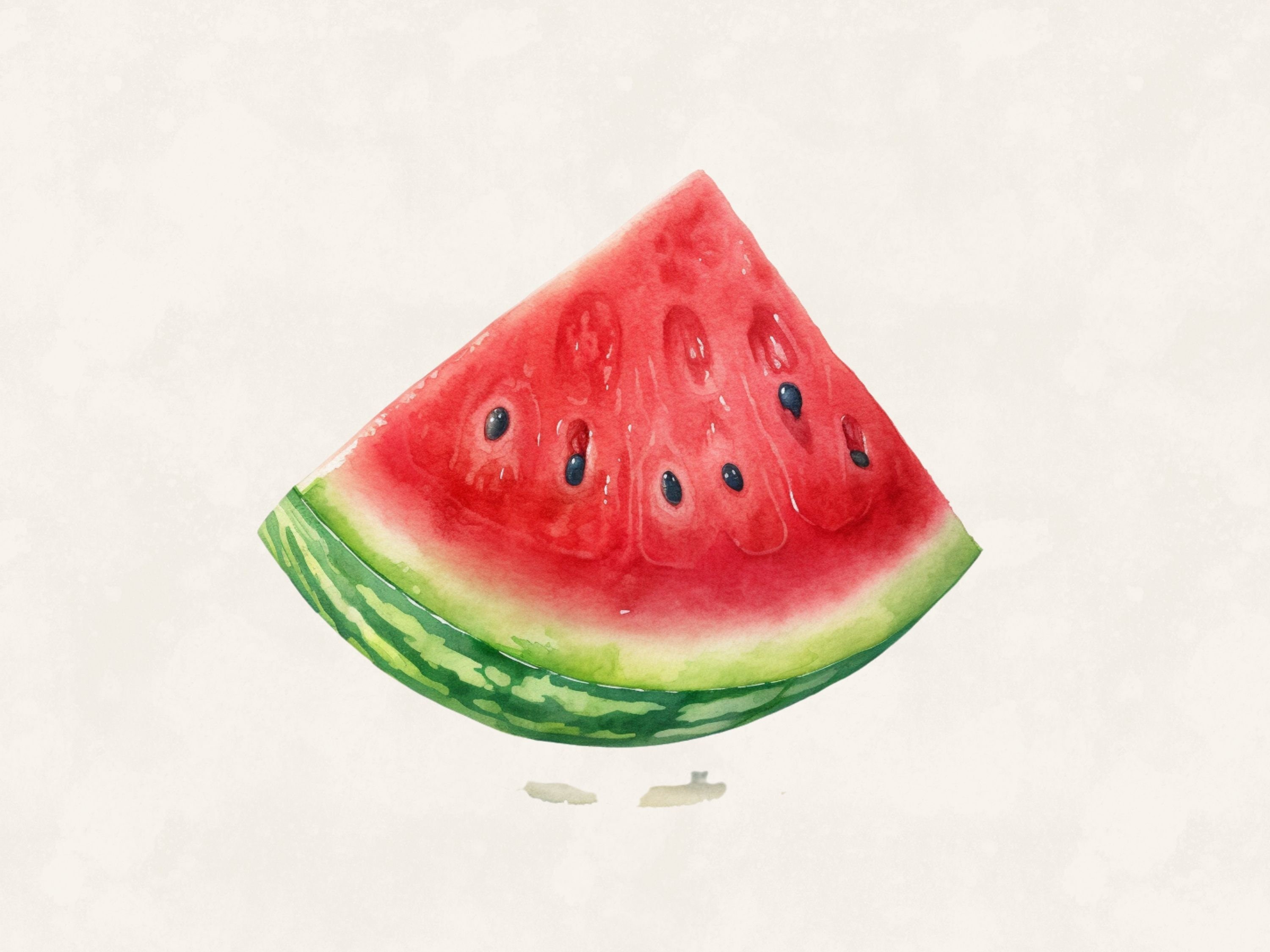 Watermelon Slice Clipart Bundle Commercial Use Watercolor Watermelon ...