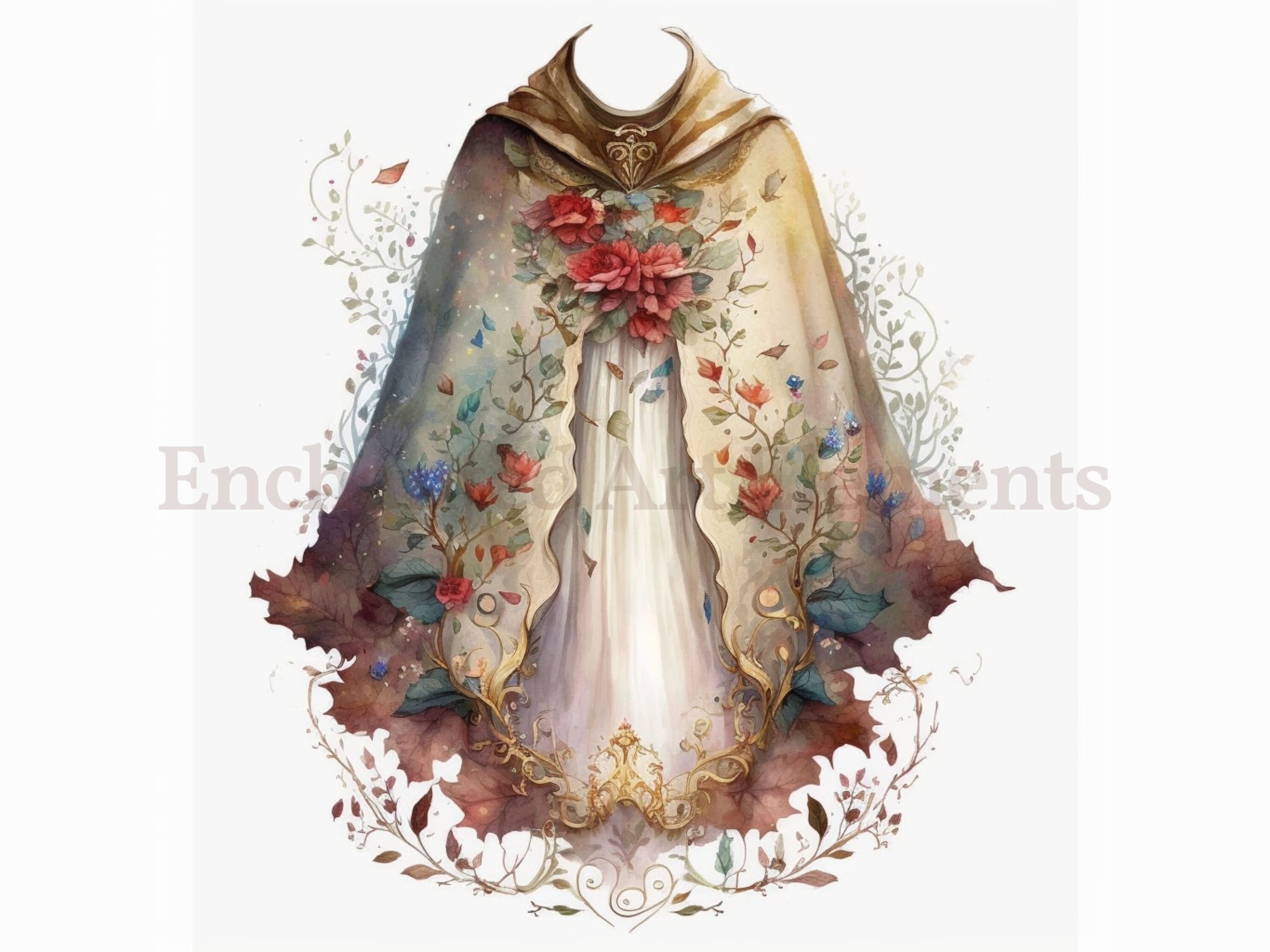 Magic Cape Print Art Magic Cape Illustration Commercial Use - Etsy