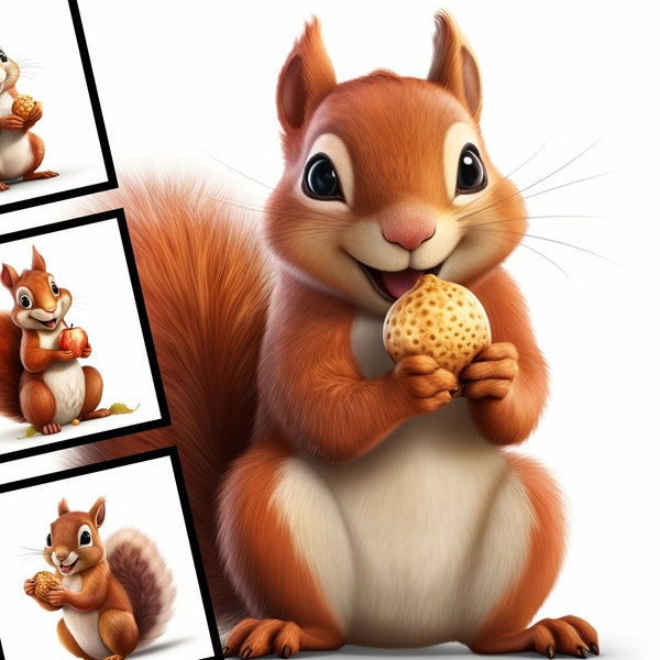 Acorn Clipart - Etsy